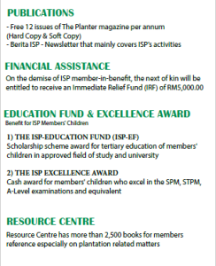 Members’ Benefits – ISP